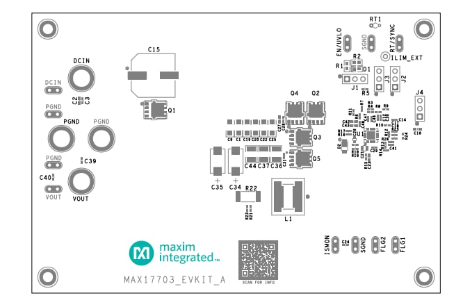 MAX17703 Evaluation Kit - Analog Devices / Maxim Integrated | Mouser