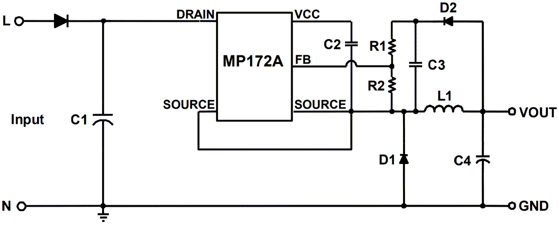 MP172A Non-Isolated Offline Regulator - MPS | Mouser