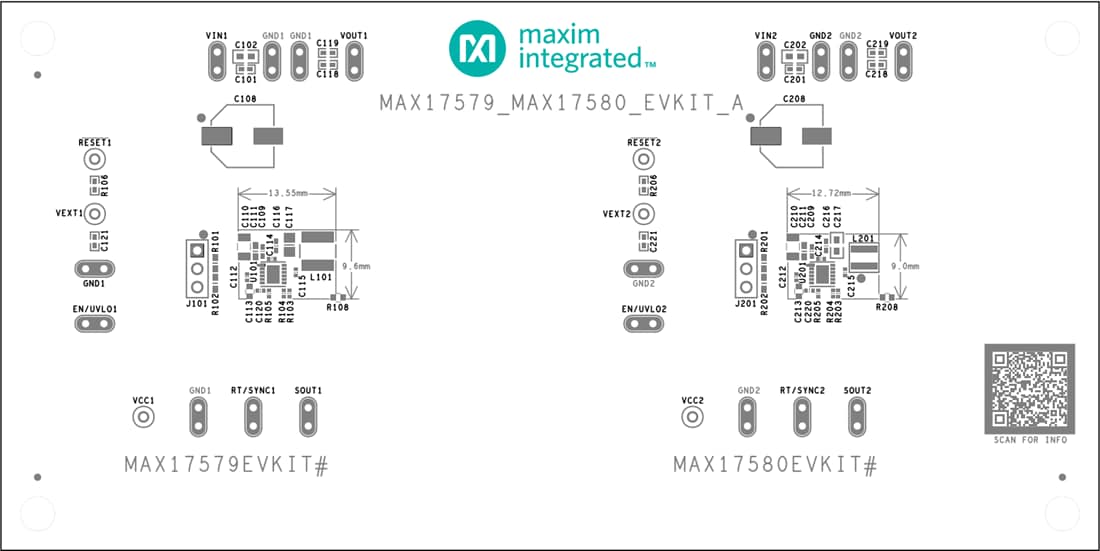 MAX17579EVKIT/MAX17580EVKIT Evaluation Kits - Analog Devices / Maxim ...