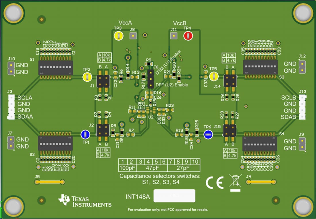 TCA9416EVM Translator Evaluation Module - TI | Mouser