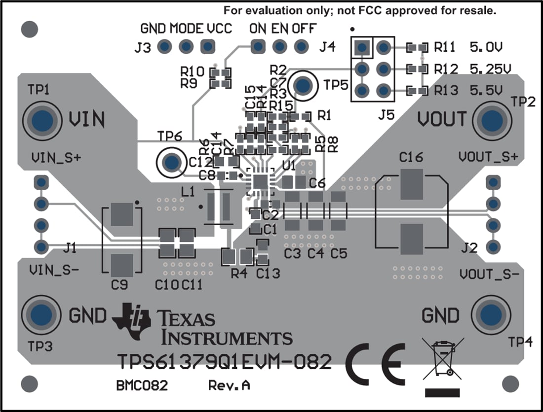 TPS61379Q1EVM-082 Converter Evaluation Module - TI | Mouser