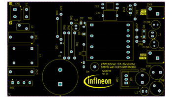 DEMO_5QR1680BG_27W1 SMPS Demoboard - Infineon Technologies | Mouser