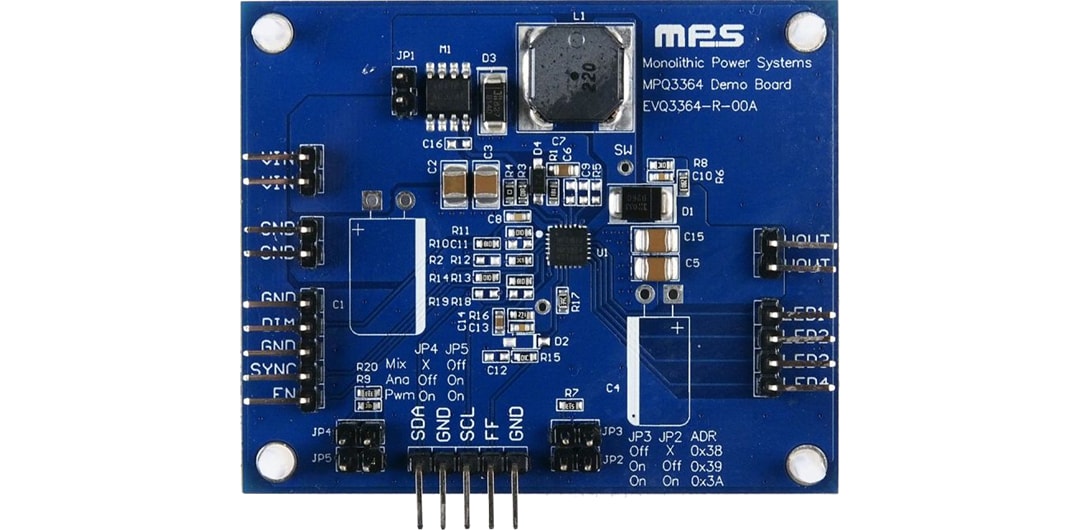 EVQ3364-R-00A Evaluation Board - MPS | Mouser