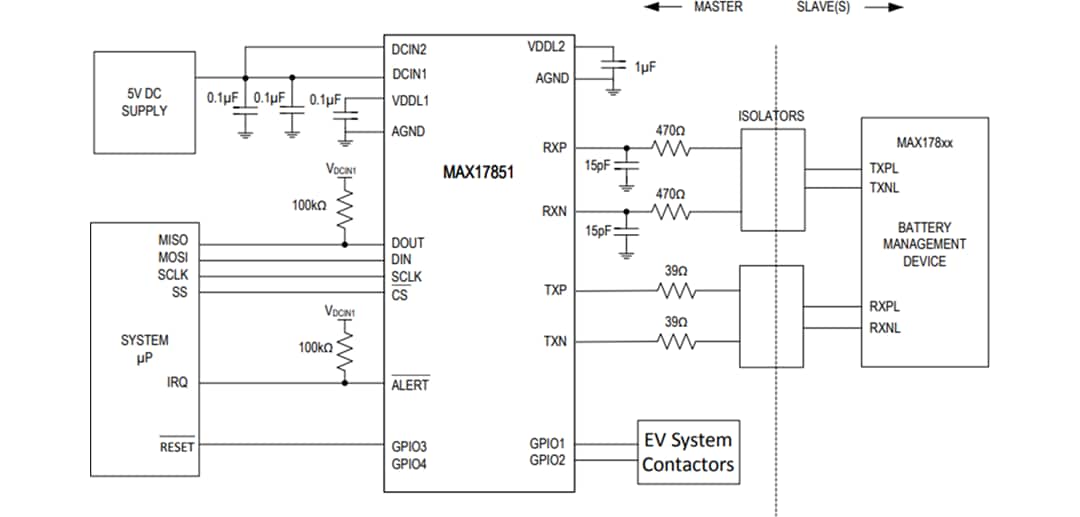 MAX17851 SPI to UART Safety Monitoring Bridge - Analog Devices / Maxim ...