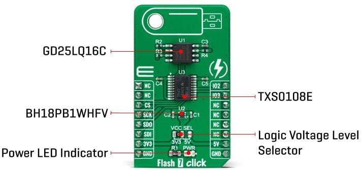 Flash 7 Click - Mikroe | Mouser