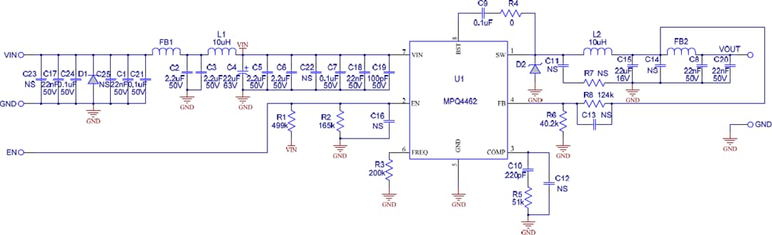 EVQ4462-N-00A Evaluation Board - MPS | Mouser