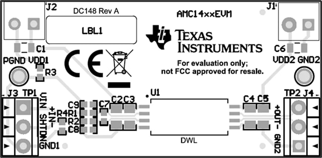 AMC1411EVM Amplifier Evaluation Module (EVM) - TI | Mouser