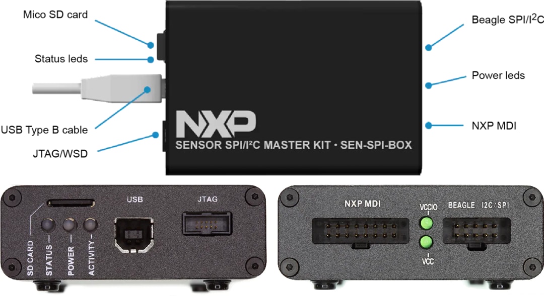 SEN-SPI-BOX Evaluation Kit - NXP Semiconductors | Mouser