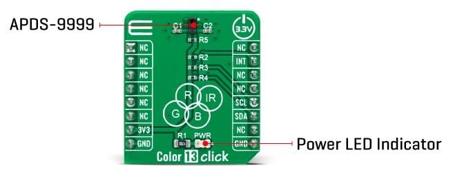 Color 13 Click - Mikroe | Mouser