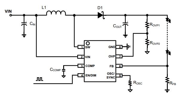 MPQ3362 Boost LED Driver - MPS | Mouser