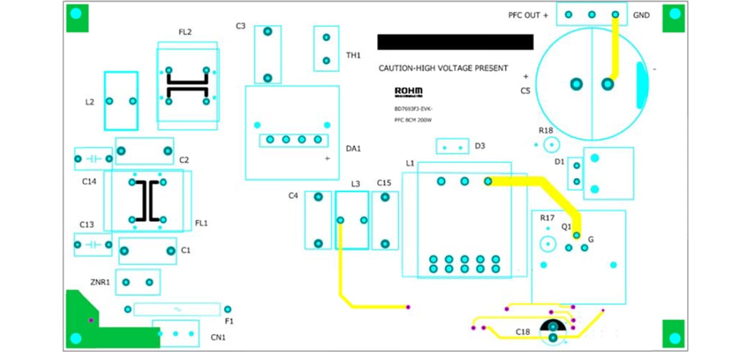 BD7693FJ-EVK-001 Evaluation Board - ROHM | Mouser