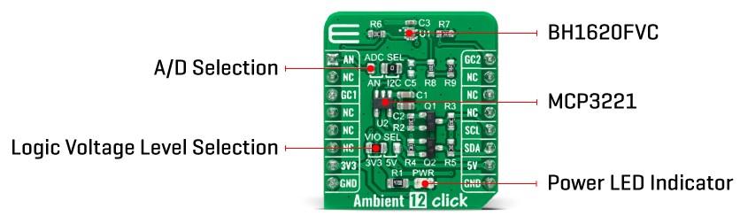 Ambient 12 Click - Mikroe | Mouser