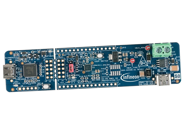 CY7110 EZ-PD™ PMG1 S0 MCU Prototyping Kit - Infineon Technologies | Mouser