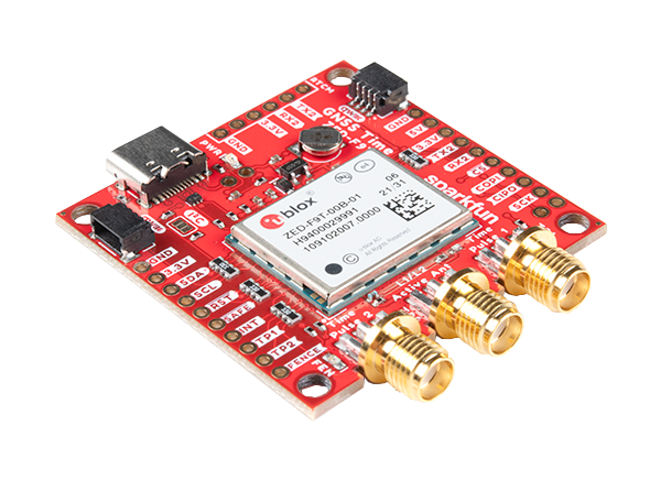 GNSS ZED-F9T Timing Breakout (GPS-18774) - SparkFun | Mouser