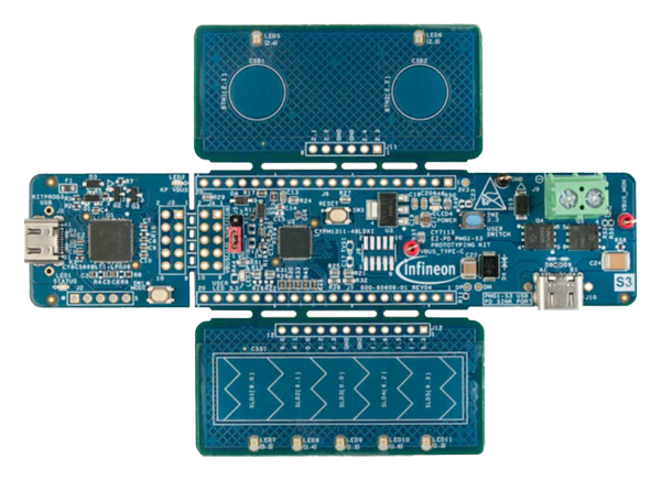 CY7113 EZ-PD PMG1-S3 MCU Prototyping Kit - Infineon Technologies | Mouser