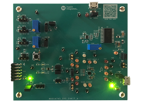 MAX14745EVSYS Evaluation System Kit - Analog Devices / Maxim Integrated ...