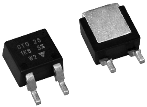 DTO25 Surface Mounted Power Resistors - Vishay / Sfernice | Mouser