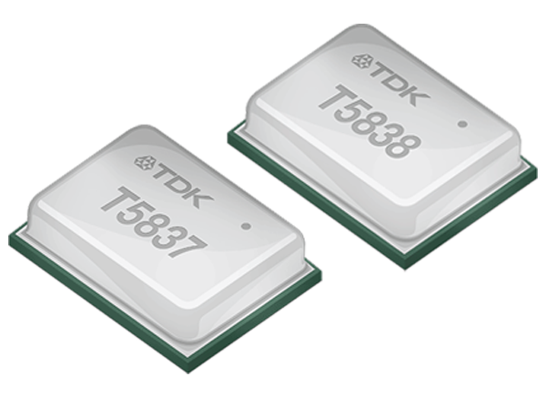 T583x Bottom Port Multi-Mode Microphones - TDK InvenSense | Mouser
