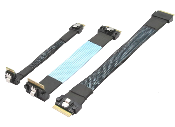 SlimSAS Cable Assemblies - Rego Electronics | Mouser