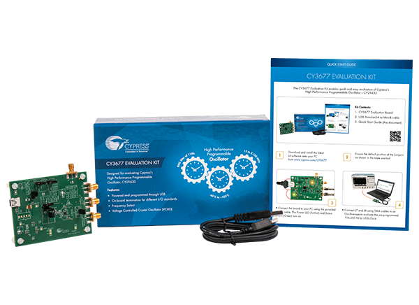 CY3677 Evaluation Kit - Infineon Technologies | Mouser