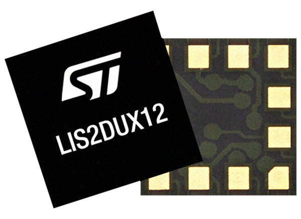 LIS2DUX12 Ultra Low-Power Accelerometer - STMicro | Mouser