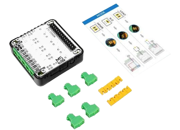 M121 4-Channel Relay Modules - M5Stack | Mouser