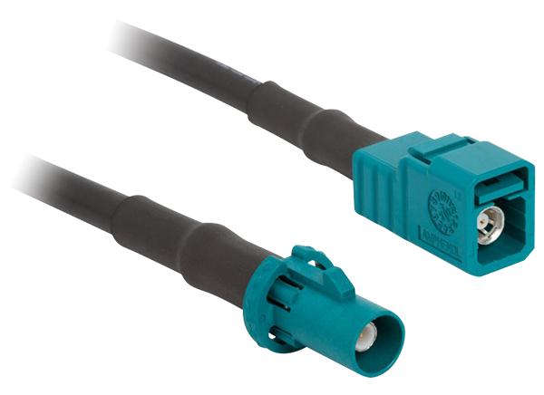 Fixed Length FAKRA to FAKRA Cable Assemblies - Amphenol RF | Mouser