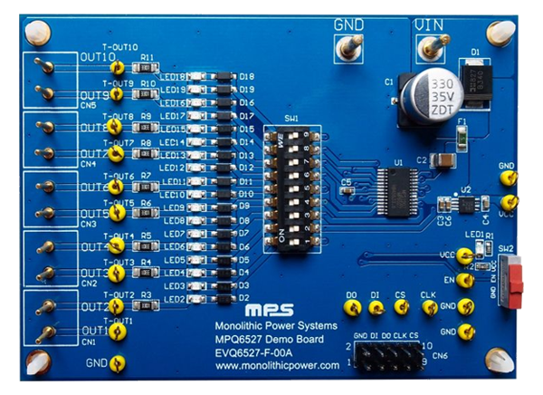 EVQ6527-F-00A Evaluation Board - MPS | Mouser
