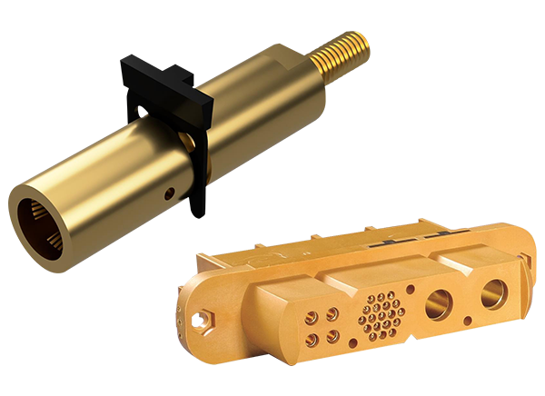 Great Golden Heavy-Duty Power Connectors - Positronic | Mouser