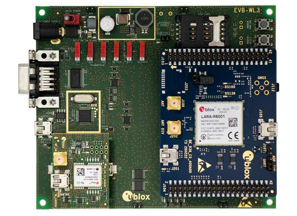 EVK-R6 Evaluation Kits & Adapter Boards - u-blox | Mouser
