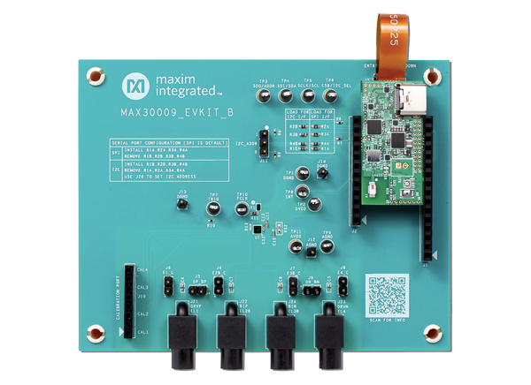 MAX30009 Evaluation Kit - Analog Devices / Maxim Integrated | Mouser