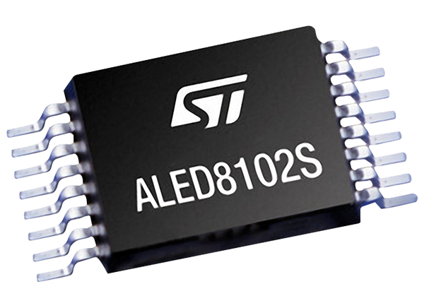 ALED8102S 8-Channel LED Driver - STMicro | Mouser