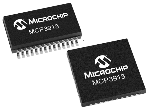 MCP3913 6-Channel Analog Front End - Microchip Technology | Mouser