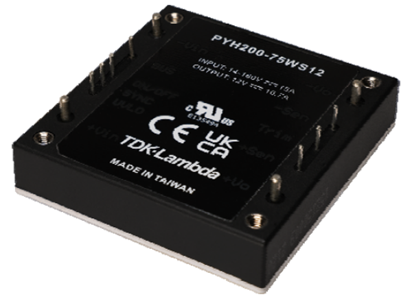 PYH200 200W Single-Output DC-DC Converters - TDK-Lambda | Mouser