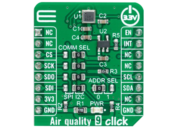 Air Quality 9 Click - Mikroe | Mouser