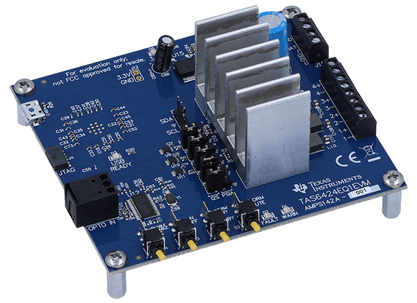TAS6424EQ1EVM Amplifier Evaluation Module - TI | Mouser