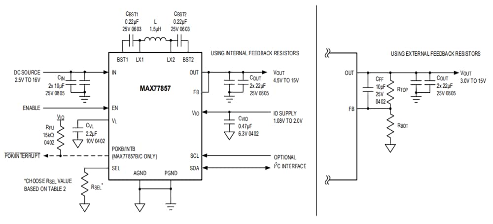 MAX77857 Evaluation Kit - Analog Devices / Maxim Integrated | Mouser