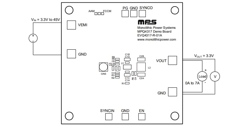 EVQ4317-R-01A Evaluation Board - MPS | Mouser