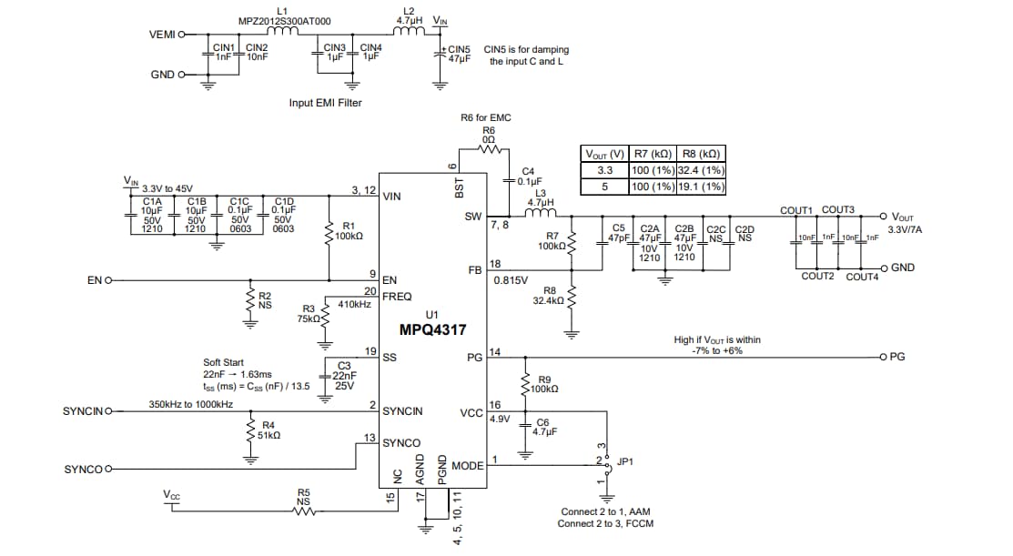 EVQ4317-R-01A Evaluation Board - MPS | Mouser
