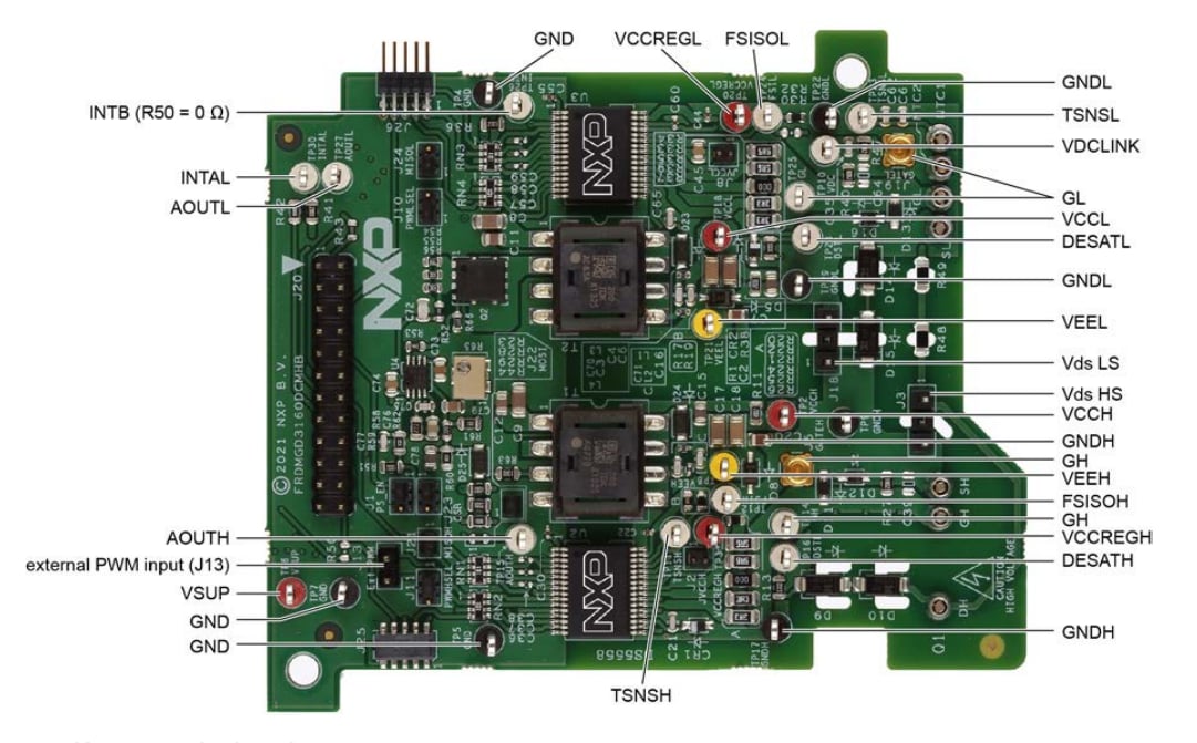 GD3160 Half-Bridge Eval Kit for Danfoss DCM1000X - NXP Semiconductors ...