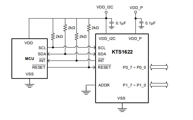 KTS1622 Low Voltage 16-Bit I2C-bus I/O Expanders - Kinetic Technologies ...