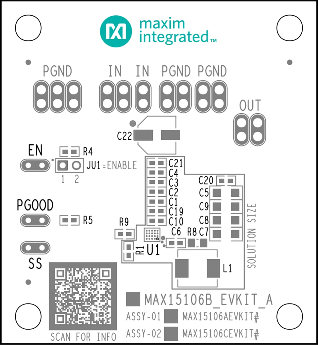 MAX15106xEVKIT Regulator Evaluation Kits - Analog Devices / Maxim ...