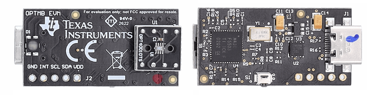 OPT4001DTSEVM Evaluation Module - TI | Mouser