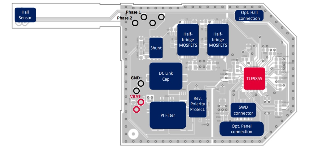 REF_WINLIFT_TLE9855 Reference Design - Infineon Technologies | Mouser