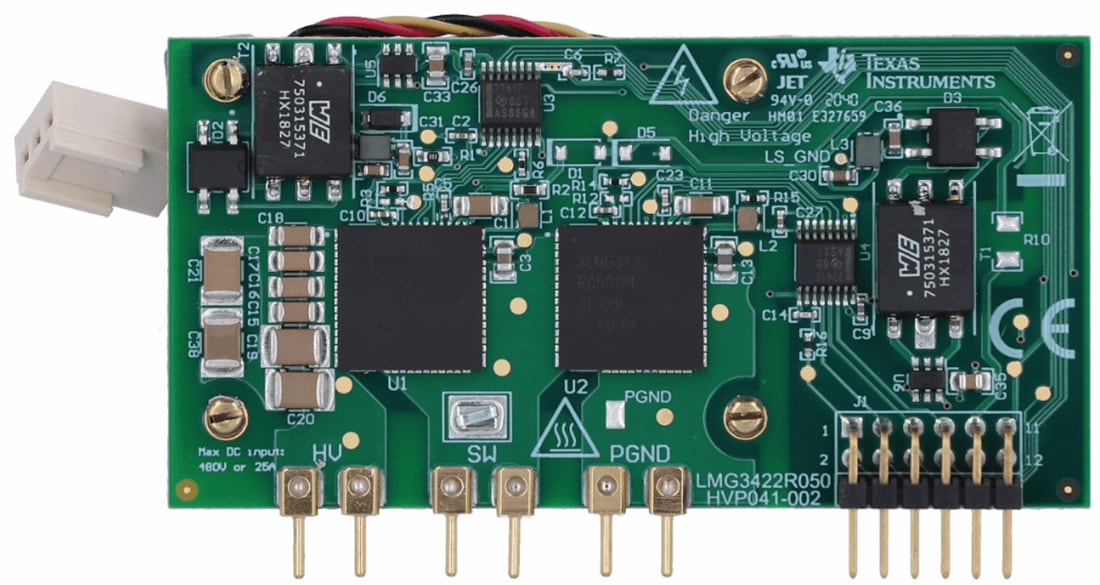 LMG3422EVM-041 Half-Bridge Daughter Card - TI | Mouser