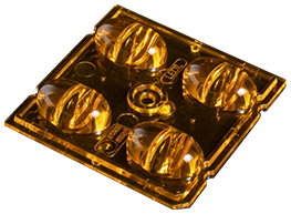 AMBER-2X2 LED Lighting Lenses - Ledil | Mouser