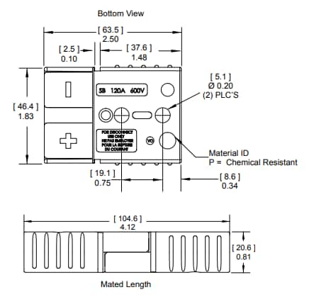 SB120 Connectors - APP | Mouser
