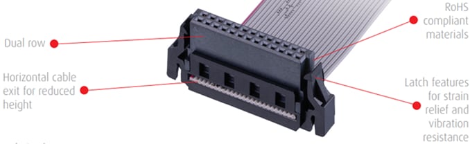 Kontrol IDC Cable Connectors - Harwin | Mouser