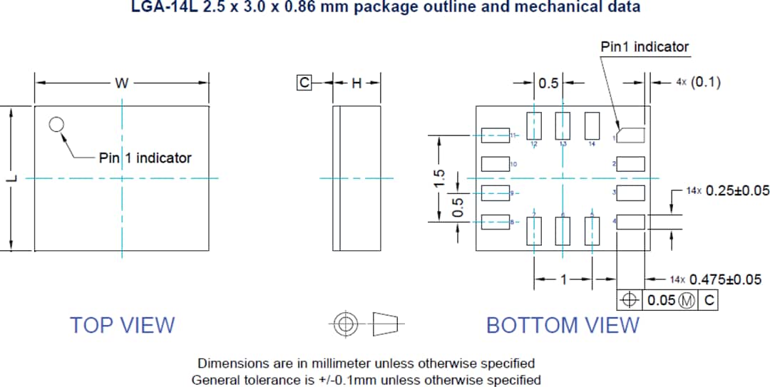 ASM330LHHX Auto 6-axis ML Core Inertial Module - STMicro | Mouser