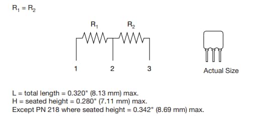 VTF Through-Hole Resistor Networks - Vishay / Thin Film | Mouser